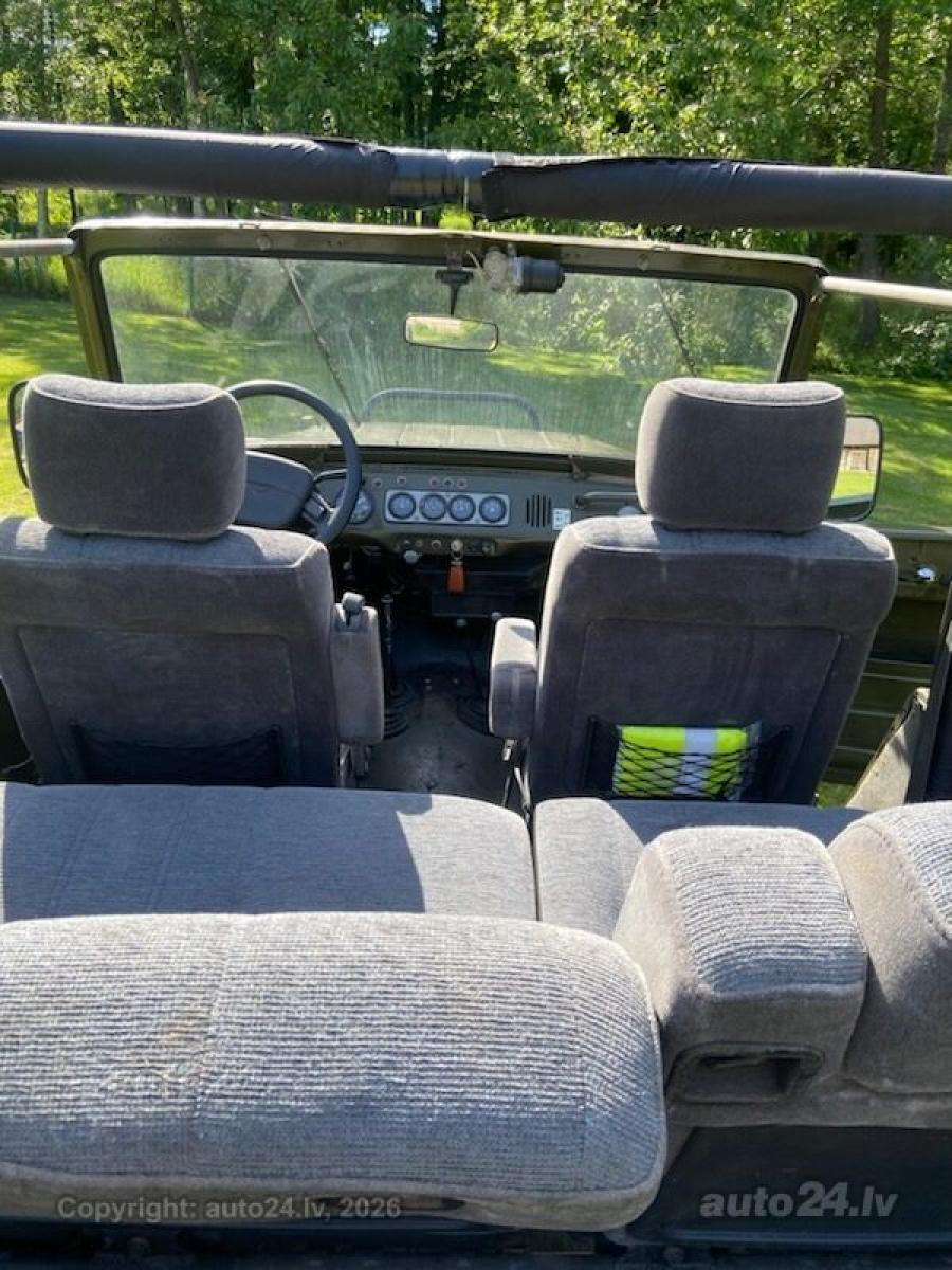 Green UAZ 31512 1987 in Kardla, with an engine capacity of 2.30 L and mileage of 74 thousand km for 7000 €, photo 9 on AUTOMOTO.COM.LV