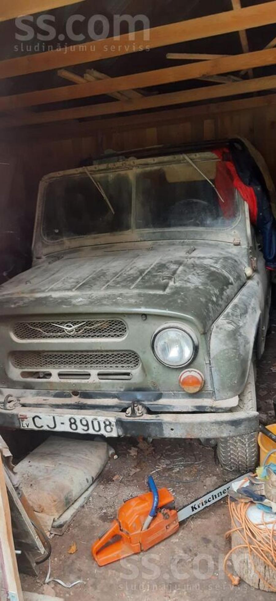 Zaļš UAZ 31512 1989 Tukums, ar dzinēja tilpumu 2.40 L un nobraukumu 7 tūkst. km par 900 €, foto 1 vietnē AUTOMOTO.COM.LV