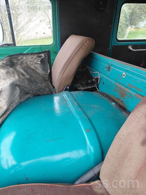 Зеленый УАЗ 451 1966 в Балви, объемом двигателя 2.40 л и пробегом 34 тыс. км за 1000 €, фото 10 на AUTOMOTO.COM.LV