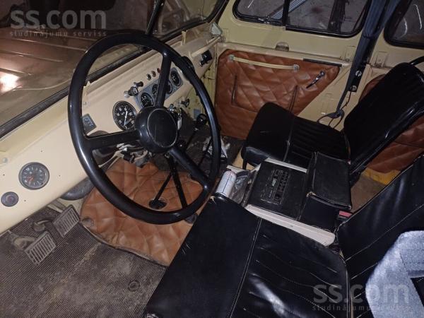 Brown UAZ 469 1985 in Limbazi, with an engine capacity of 2.40 L and mileage of 47 thousand km for 4500 €, photo 5 on AUTOMOTO.COM.LV