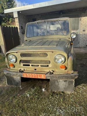Green UAZ 469 1973 in Riga, with an engine capacity of 2.50 L and mileage of 426 thousand km for 1000 €, photo  on AUTOMOTO.COM.LV