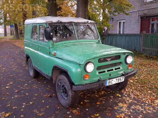 Zaļš UAZ 469 1973 Rīga, ar dzinēja tilpumu 2.90 L un nobraukumu 55 tūkst. km par 2000 €, foto 2 vietnē AUTOMOTO.COM.LV