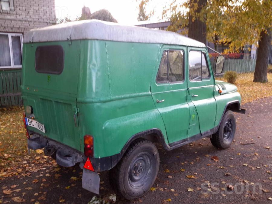 Zaļš UAZ 469 1973 Rīga, ar dzinēja tilpumu 2.90 L un nobraukumu 55 tūkst. km par 2000 €, foto 5 vietnē AUTOMOTO.COM.LV