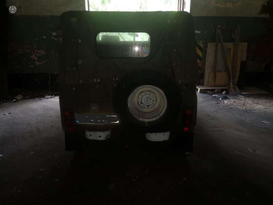 Green UAZ 469 1977 in Ukmerge, with an engine capacity of 0.00 L and mileage of 100 thousand km for 1500 €, photo 6 on AUTOMOTO.COM.LV