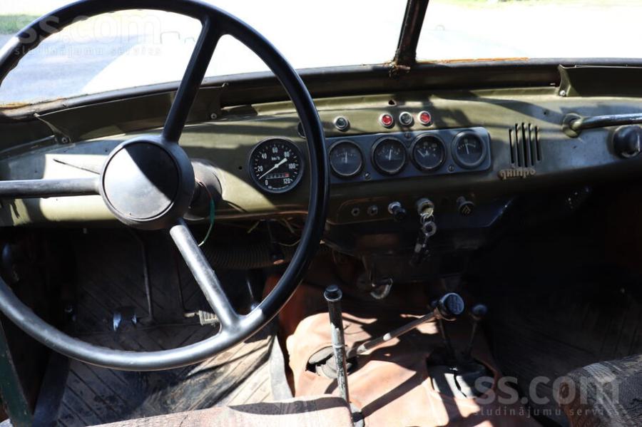 Зеленый УАЗ 469 1984 в Валмиера, объемом двигателя 2.40 л и пробегом 125 тыс. км за 2750 €, фото 10 на AUTOMOTO.COM.LV