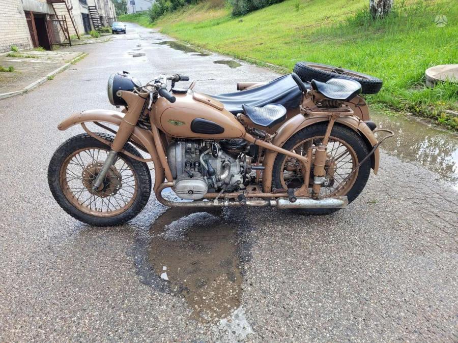 Brūns Ural M 72 1960 Kauņa, ar dzinēja tilpumu 0.65 L un nobraukumu 3 tūkst. km par 4300 €, foto 1 vietnē AUTOMOTO.COM.LV