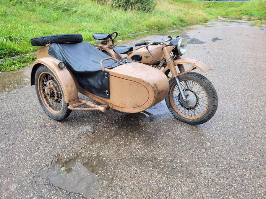 Brūns Ural M 72 1960 Kauņa, ar dzinēja tilpumu 0.65 L un nobraukumu 3 tūkst. km par 4300 €, foto 4 vietnē AUTOMOTO.COM.LV