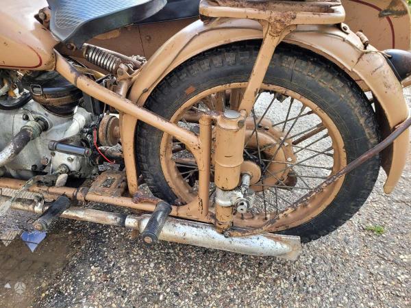 Brūns Ural M 72 1960 Kauņa, ar dzinēja tilpumu 0.65 L un nobraukumu 3 tūkst. km par 4300 €, foto 10 vietnē AUTOMOTO.COM.LV
