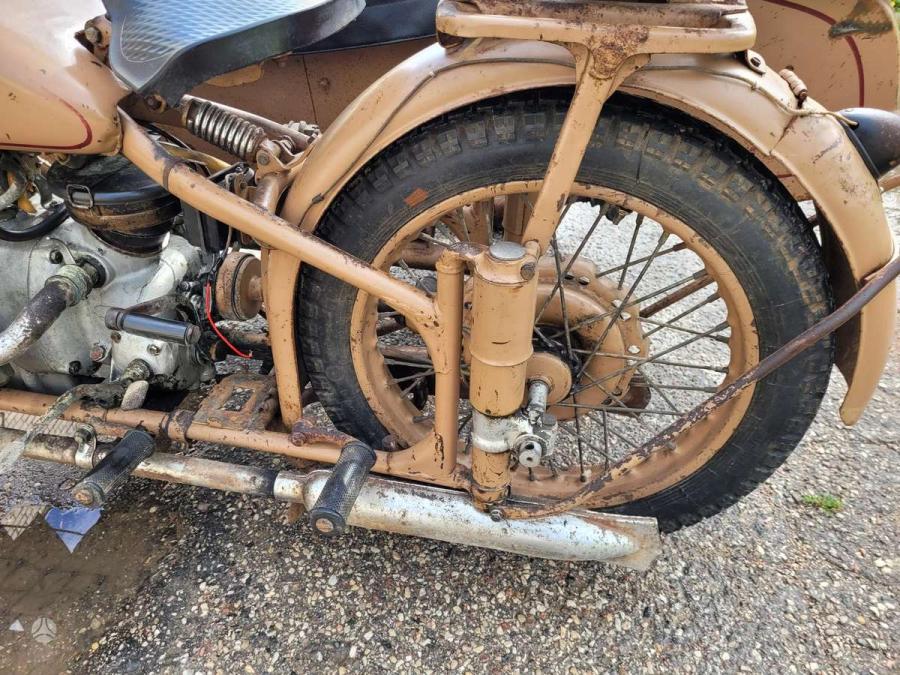 Brūns Ural M 72 1960 Kauņa, ar dzinēja tilpumu 0.65 L un nobraukumu 3 tūkst. km par 4300 €, foto 10 vietnē AUTOMOTO.COM.LV