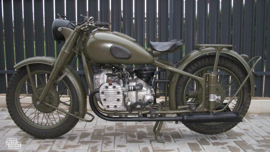 Zaļš Ural M 72 1954 Panevēža, ar dzinēja tilpumu 0.75 L un nobraukumu 0 tūkst. km par 4500 €, foto 1 vietnē AUTOMOTO.COM.LV