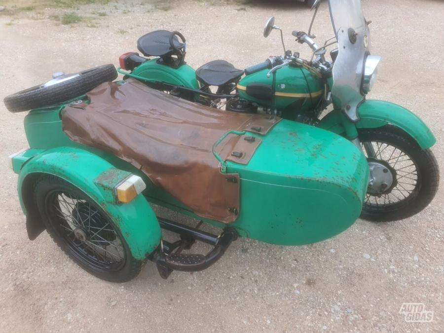 Zaļš Ural M 72 1985 Jurbarkas, ar dzinēja tilpumu 0.65 L un nobraukumu 0 tūkst. km par 1100 €, foto 1 vietnē AUTOMOTO.COM.LV