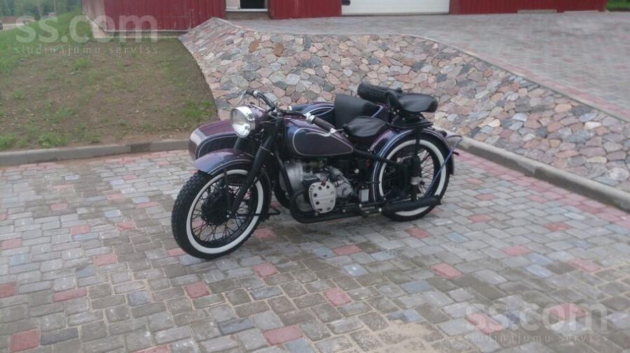 Ural M 72 1955 in Cesis, with an engine capacity of 0.75 L and mileage of 0 thousand km for 4700 €, photo 1 on AUTOMOTO.COM.LV