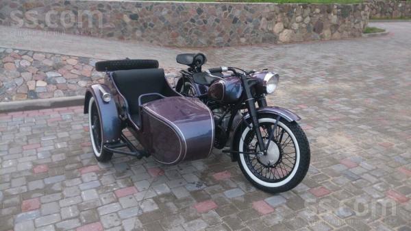 Ural M 72 1955 in Cesis, with an engine capacity of 0.75 L and mileage of 0 thousand km for 4700 €, photo 2 on AUTOMOTO.COM.LV