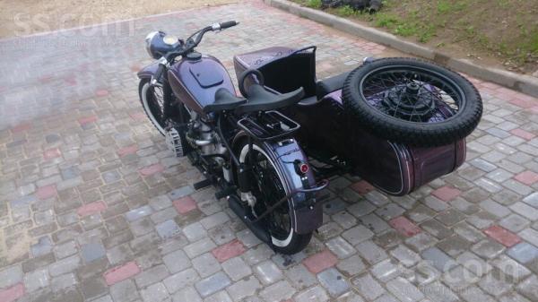 Ural M 72 1955 in Cesis, with an engine capacity of 0.75 L and mileage of 0 thousand km for 4700 €, photo 3 on AUTOMOTO.COM.LV