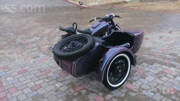 Ural M 72 1955 in Cesis, with an engine capacity of 0.75 L and mileage of 0 thousand km for 4700 €, photo 4 on AUTOMOTO.COM.LV