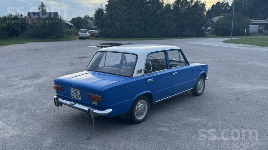 Blue VAZ / Lada 2101 1975 in Jekabpils, with an engine capacity of 1.20 L and mileage of 42 thousand km for 3200 €, photo 5 on AUTOMOTO.COM.LV