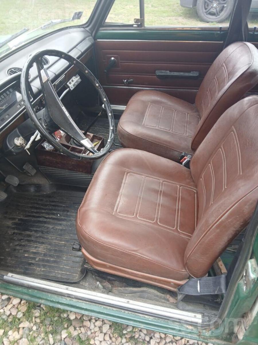 Green VAZ / Lada 2101 1977 in Kraslava, with an engine capacity of 1.20 L and mileage of 10 thousand km for 1300 €, photo 6 on AUTOMOTO.COM.LV