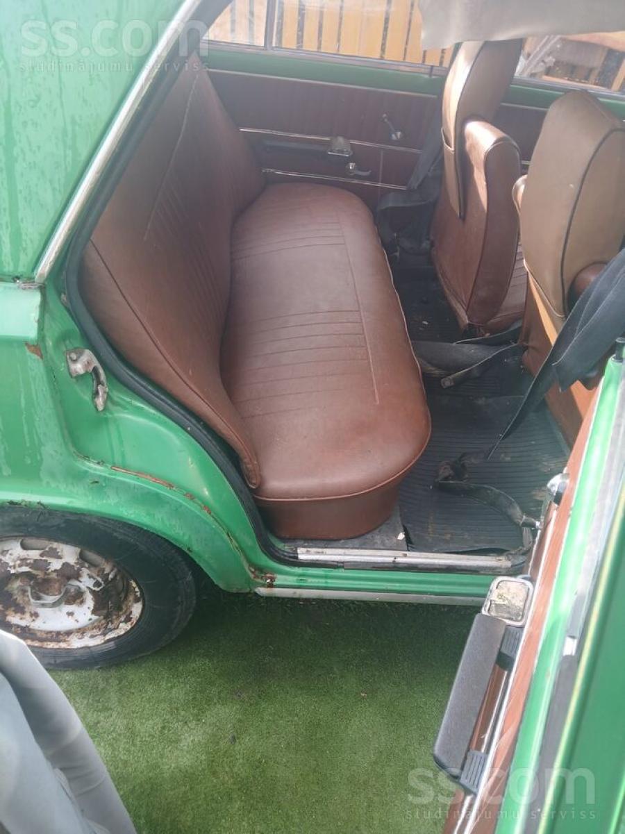 Green VAZ / Lada 2101 1978 in Kraslava, with an engine capacity of 1.20 L and mileage of 8 thousand km for 550 €, photo 10 on AUTOMOTO.COM.LV