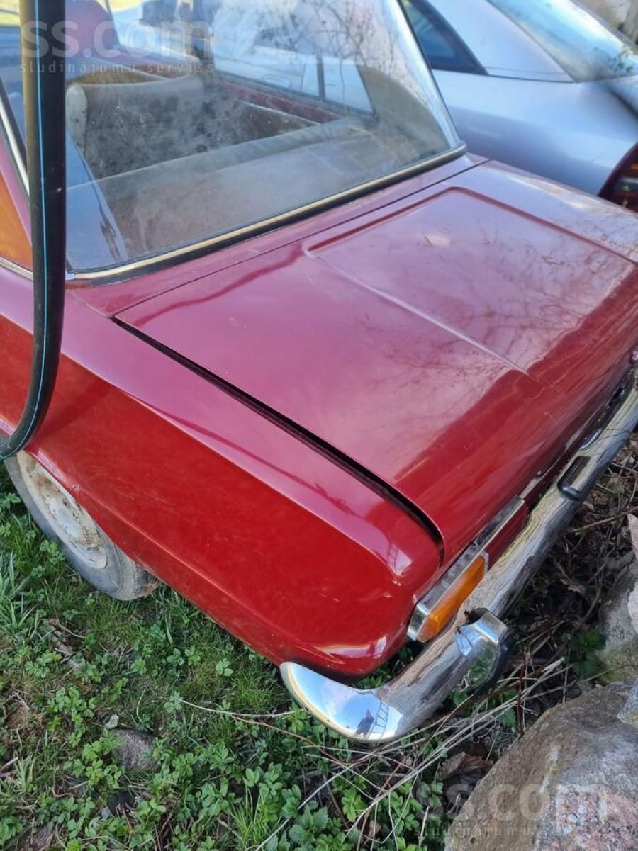 Sarkans VAZ / Lada 2101 1972 Talsi, ar dzinēja tilpumu 1.30 L un nobraukumu 79 tūkst. km par 300 €, foto 1 vietnē AUTOMOTO.COM.LV