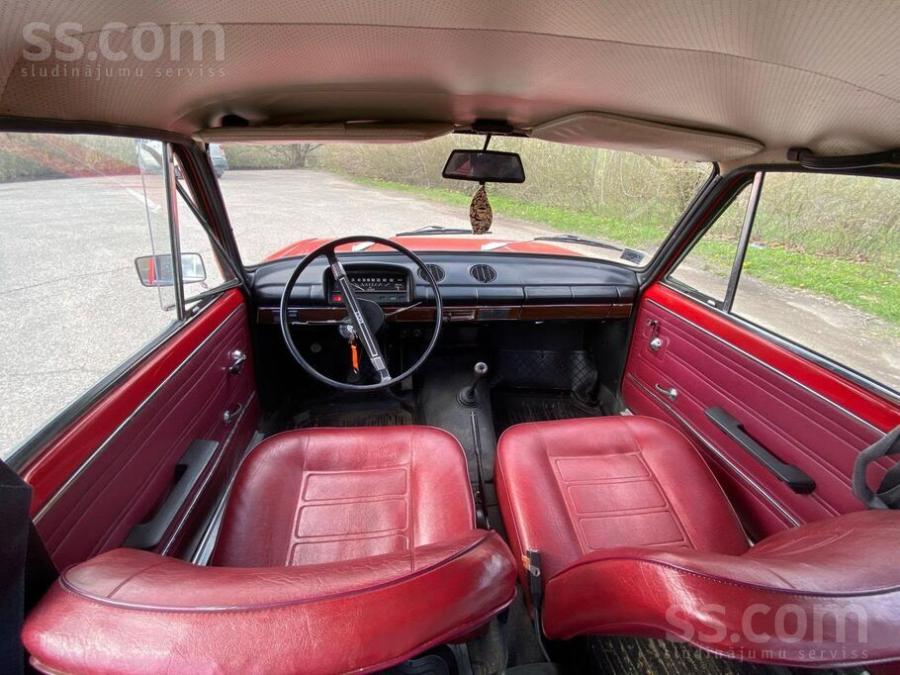 Sarkans VAZ / Lada 2101 1976 Tukums, ar dzinēja tilpumu 1.30 L un nobraukumu 13 tūkst. km par 3650 €, foto 6 vietnē AUTOMOTO.COM.LV
