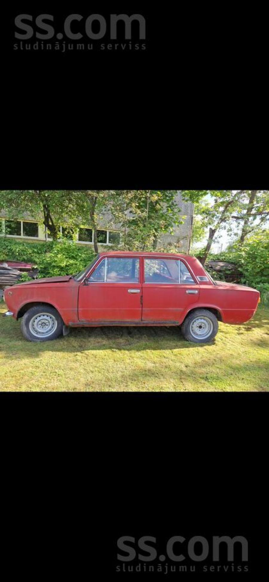 Sarkans VAZ / Lada 2101 1987 Gulbene, ar dzinēja tilpumu 1.20 L un nobraukumu 75 tūkst. km par 450 €, foto 6 vietnē AUTOMOTO.COM.LV