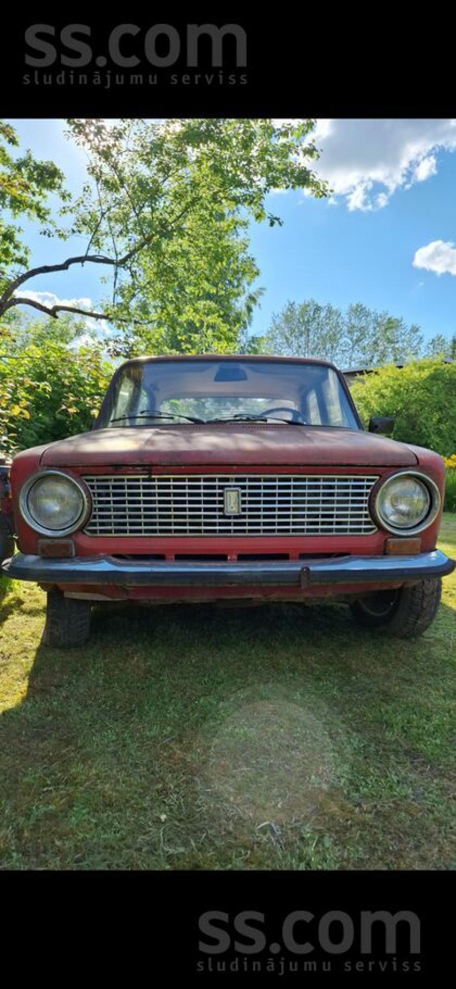 Sarkans VAZ / Lada 2101 1987 Gulbene, ar dzinēja tilpumu 1.20 L un nobraukumu 75 tūkst. km par 450 €, foto 8 vietnē AUTOMOTO.COM.LV