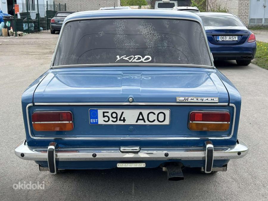 Blue VAZ / Lada 2103 1973 in Narva, with an engine capacity of 1.40 L and mileage of 12 thousand km for 1999 €, photo 9 on AUTOMOTO.COM.LV
