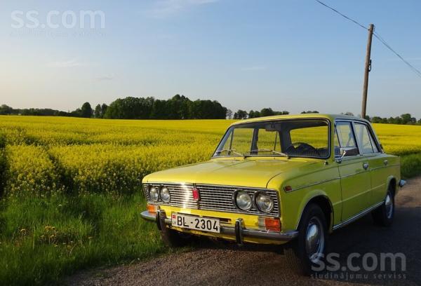 Yellow VAZ / Lada 2103 1975 in Riga, with an engine capacity of 1.50 L and mileage of 90 thousand km for 4500 €, photo 1 on AUTOMOTO.COM.LV