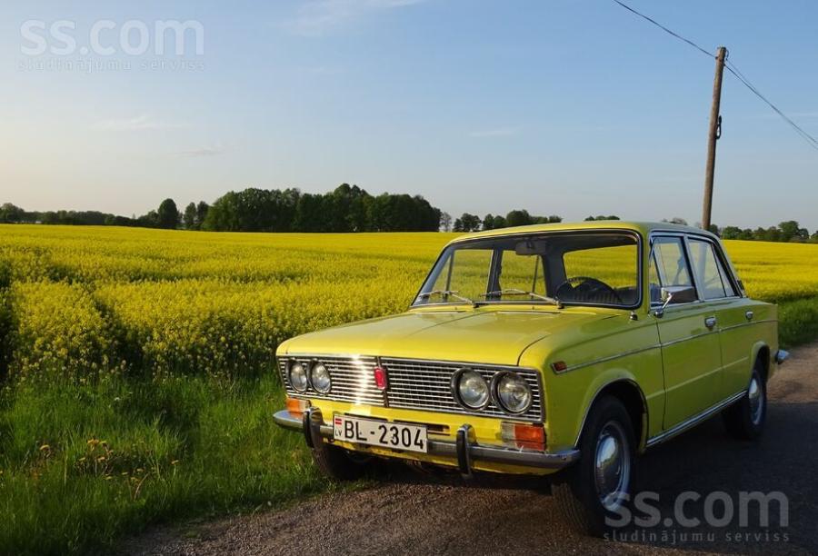 Желтый ВАЗ 2103 1975 в Рига, объемом двигателя 1.50 л и пробегом 90 тыс. км за 4500 €, фото 1 на AUTOMOTO.COM.LV
