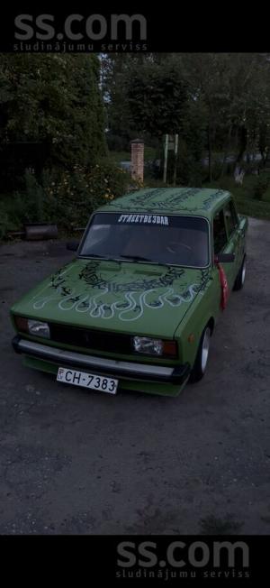 Green VAZ / Lada 2105 1982 in Riga, with an engine capacity of 1.30 L and mileage of 26 thousand km for 2500 €, photo  on AUTOMOTO.COM.LV