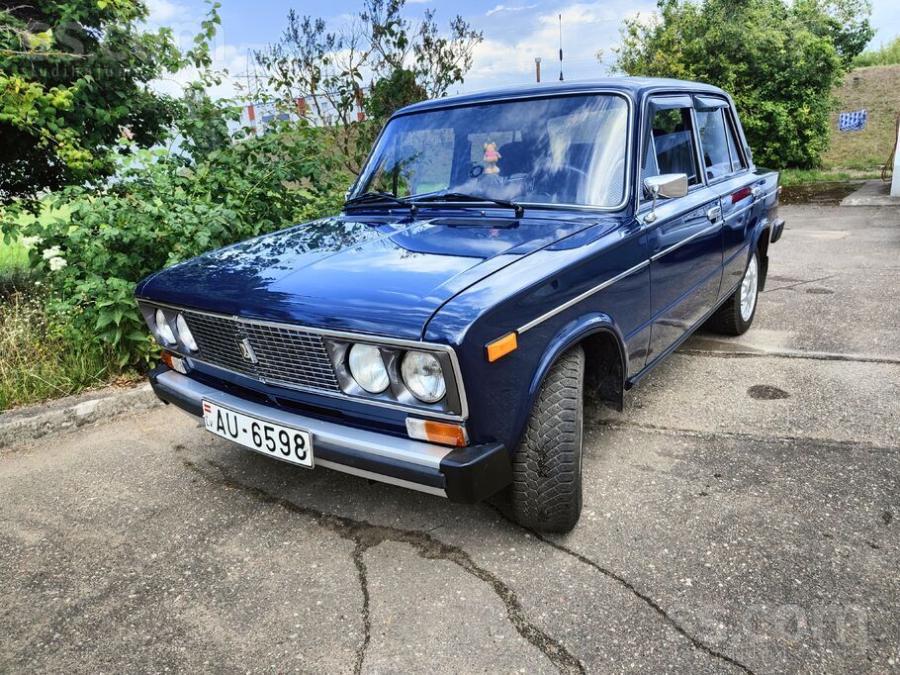 Синий ВАЗ 2106 1987 в Даугавпилс, объемом двигателя 1.30 л и пробегом 0 тыс. км за 4300 €, фото 1 на AUTOMOTO.COM.LV