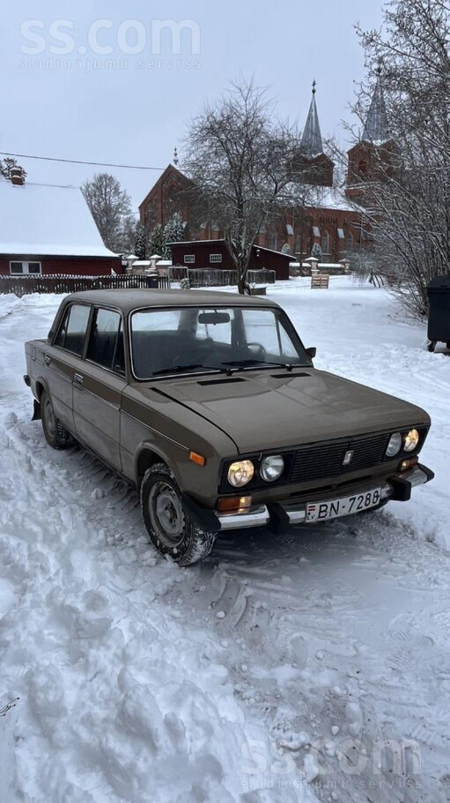 Brown VAZ / Lada 2106 1988 in Riga, with an engine capacity of 1.30 L and mileage of 70 thousand km for 2700 €, photo 2 on AUTOMOTO.COM.LV