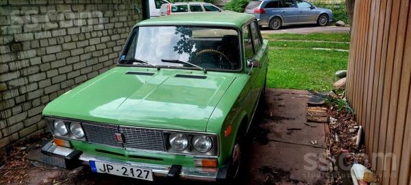 Zaļš VAZ / Lada 2106 1981 Liepāja, ar dzinēja tilpumu 1.60 L un nobraukumu 40 tūkst. km par 1000 €, foto 2 vietnē AUTOMOTO.COM.LV