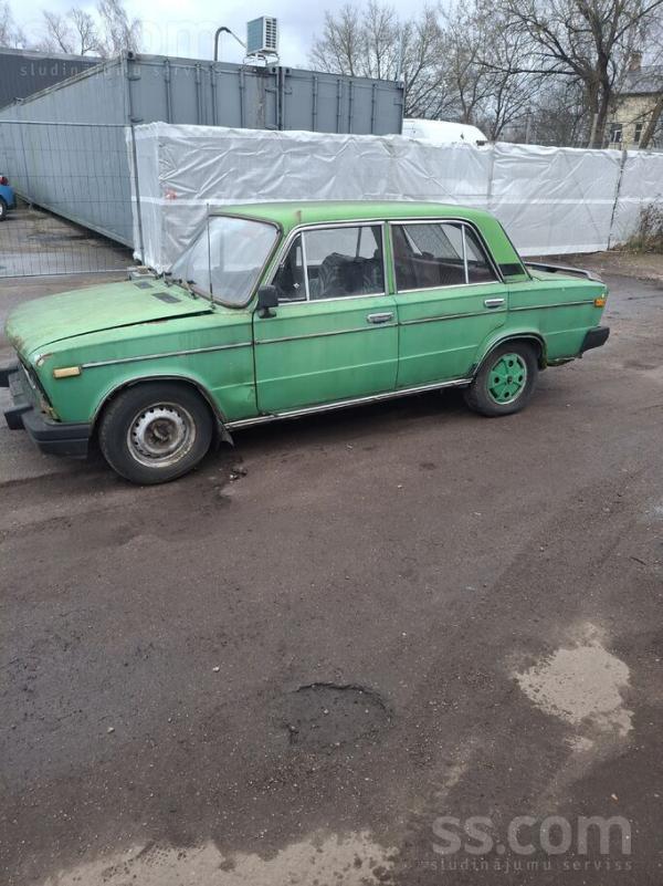 Green VAZ / Lada 2106 1983 in Riga, with an engine capacity of 1.60 L and mileage of 7 thousand km for 350 €, photo 4 on AUTOMOTO.COM.LV