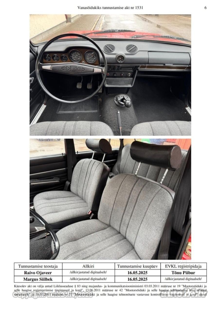 Red VAZ / Lada 2106 1990 in Voru, with an engine capacity of 1.30 L and mileage of 33 thousand km for 9500 €, photo 50 on AUTOMOTO.COM.LV