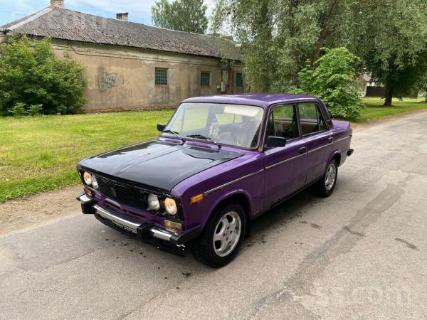 Violet VAZ / Lada 2106 1989 in Balvi, with an engine capacity of 1.30 L and mileage of 0 thousand km for 850 €, photo 3 on AUTOMOTO.COM.LV