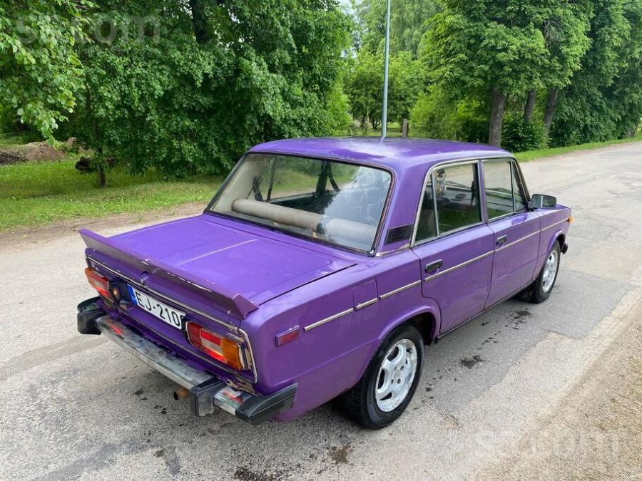 Violet VAZ / Lada 2106 1989 in Balvi, with an engine capacity of 1.30 L and mileage of 0 thousand km for 850 €, photo 6 on AUTOMOTO.COM.LV
