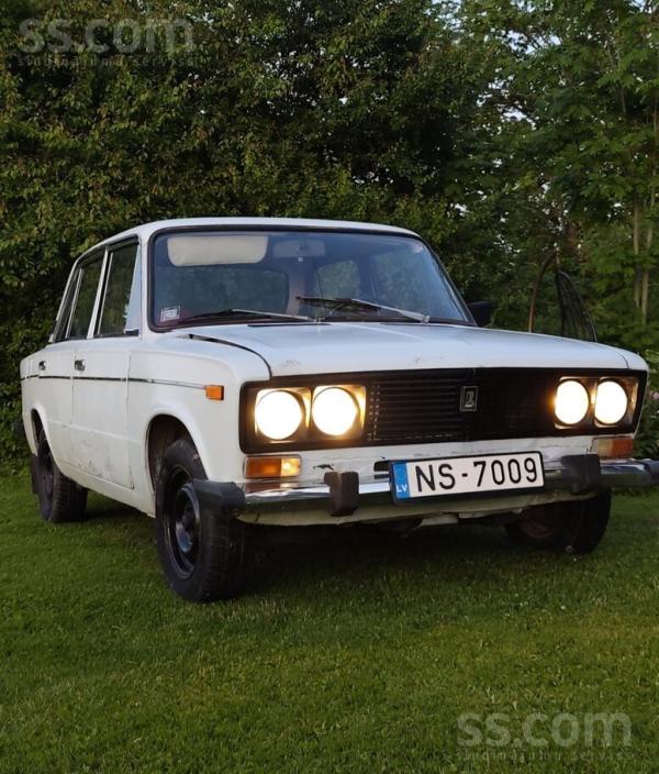 White VAZ / Lada 2106 1989 in Dobele, with an engine capacity of 1.30 L and mileage of 82 thousand km for 530 €, photo 2 on AUTOMOTO.COM.LV