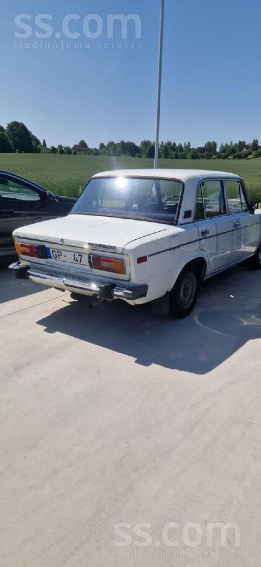 White VAZ / Lada 2106 1985 in Riga, with an engine capacity of 1.30 L and mileage of 86 thousand km for 1700 €, photo 1 on AUTOMOTO.COM.LV