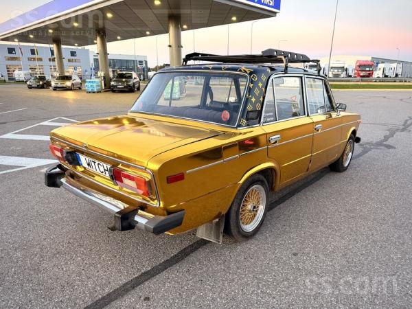 VAZ / Lada 2106 1976 in Riga on AUTOMOTO.COM.LV Yellow VAZ / Lada 2106 1976 in Riga, with an engine capacity of 1.60 L and mileage of 38 thousand km for 10000 €, photo 6 on AUTOMOTO.COM.LV