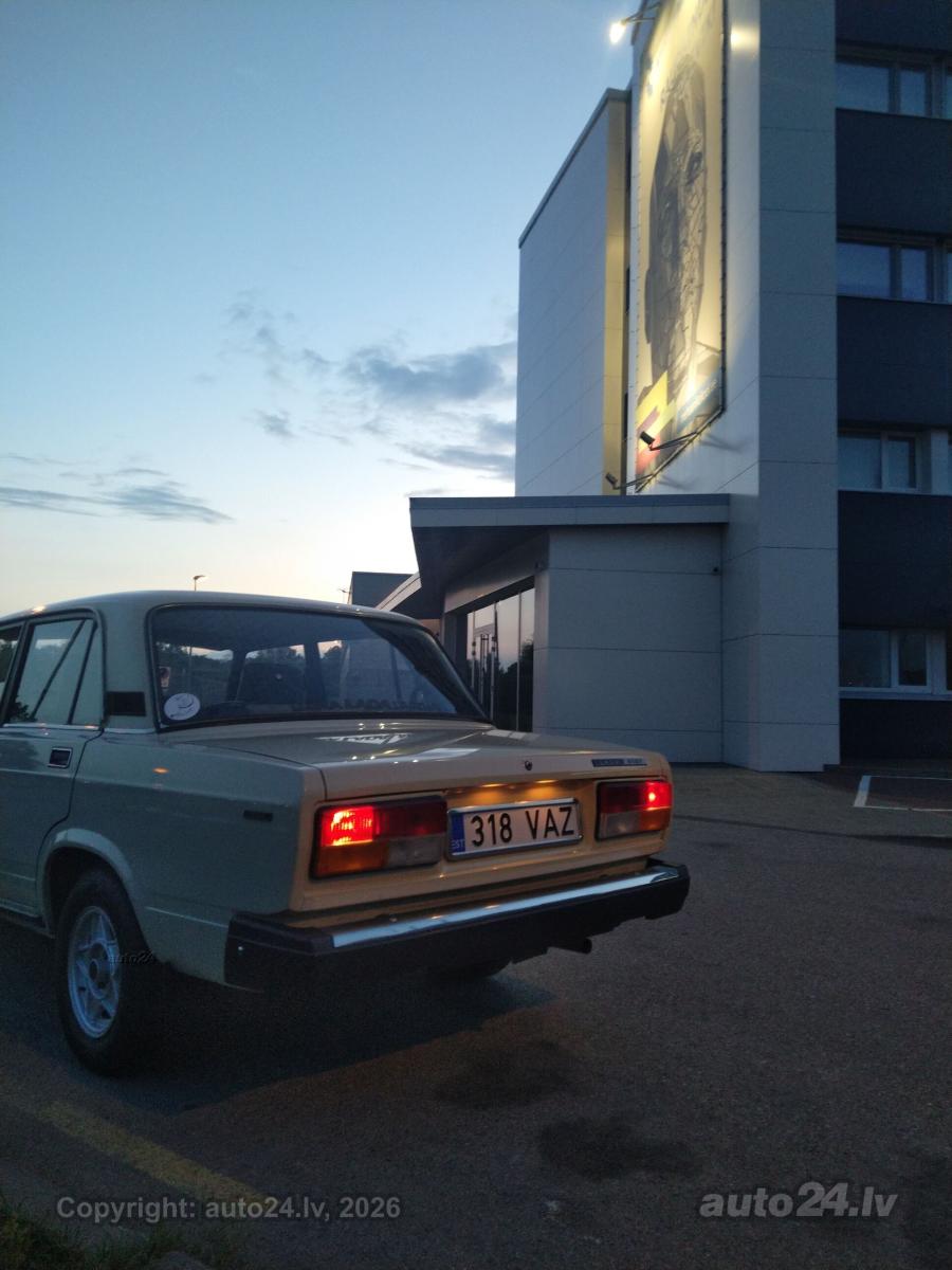 Beige VAZ / Lada 2107 1986 in Tallinn, with an engine capacity of 1.50 L and mileage of 35 thousand km for 4000 €, photo 4 on AUTOMOTO.COM.LV