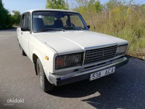 Balts VAZ / Lada 2107 1989 Narva, ar dzinēja tilpumu 1.50 L un nobraukumu 78 tūkst. km par 2800 €, foto  vietnē AUTOMOTO.COM.LV