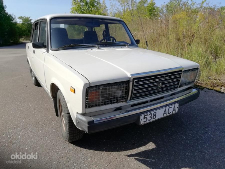 Balts VAZ / Lada 2107 1989 Narva, ar dzinēja tilpumu 1.50 L un nobraukumu 78 tūkst. km par 2800 €, foto 1 vietnē AUTOMOTO.COM.LV