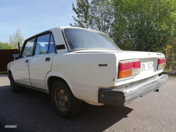 Balts VAZ / Lada 2107 1989 Narva, ar dzinēja tilpumu 1.50 L un nobraukumu 78 tūkst. km par 2800 €, foto 9 vietnē AUTOMOTO.COM.LV
