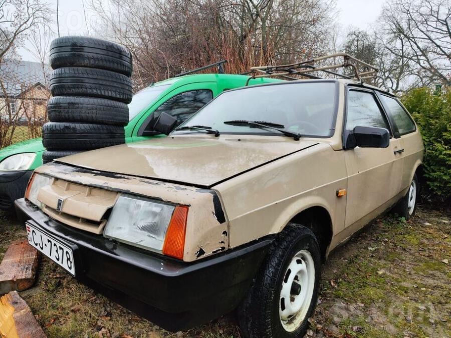Brūns VAZ / Lada 2108 1987 Jelgava, ar dzinēja tilpumu 1.30 L un nobraukumu 32 tūkst. km par 500 €, foto 1 vietnē AUTOMOTO.COM.LV