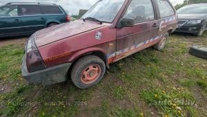 Red VAZ / Lada 2108 1990 in Jogeva, with an engine capacity of 1.30 L and mileage of 0 thousand km for 350 €, photo 4 on AUTOMOTO.COM.LV