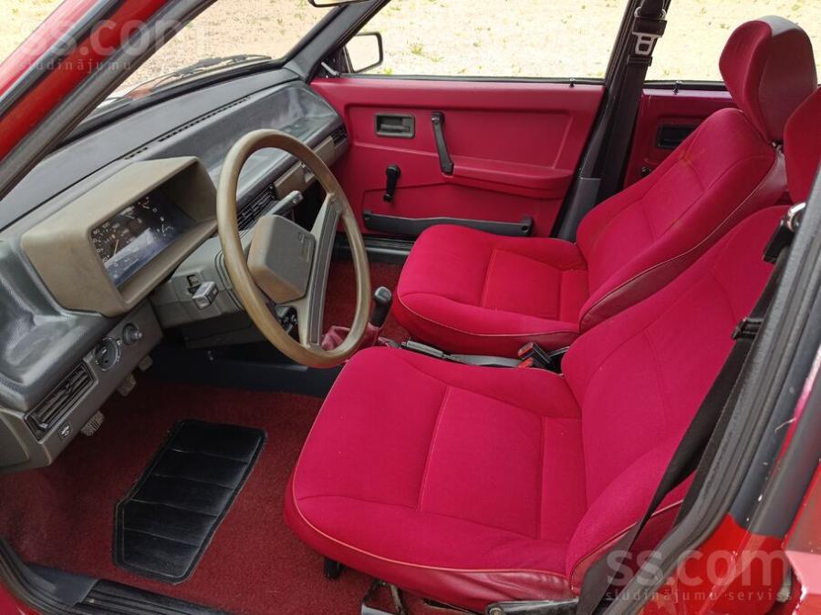 Red VAZ / Lada 2109 1989 in Riga, with an engine capacity of 1.30 L and mileage of 80 thousand km for 2300 €, photo 6 on AUTOMOTO.COM.LV