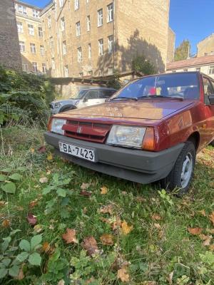 Sarkans VAZ / Lada 2109 1989 Rīga, ar dzinēja tilpumu 1.30 L un nobraukumu 85 tūkst. km par 2500 €, foto  vietnē AUTOMOTO.COM.LV