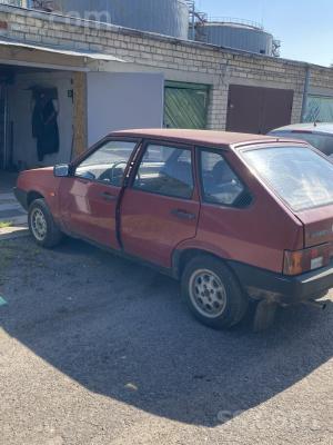 Красный ВАЗ 2109 1991 в Рига, объемом двигателя 1.50 л и пробегом 81 тыс. км за 1000 €, фото 3 на AUTOMOTO.COM.LV