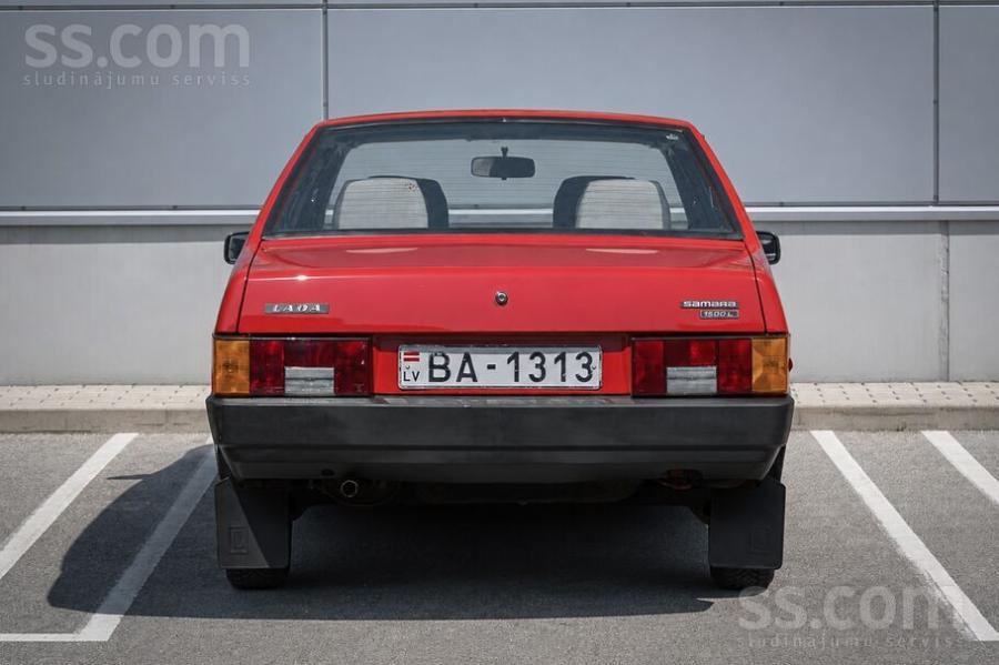 Sarkans VAZ / Lada 21099 1993 Rīga, ar dzinēja tilpumu 1.40 L un nobraukumu 40 tūkst. km par 10000 €, foto 6 vietnē AUTOMOTO.COM.LV